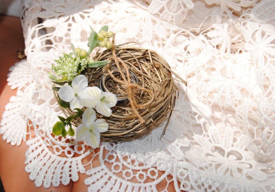 15 Unique and Personalised Wedding Ring Holders from Etsy ...