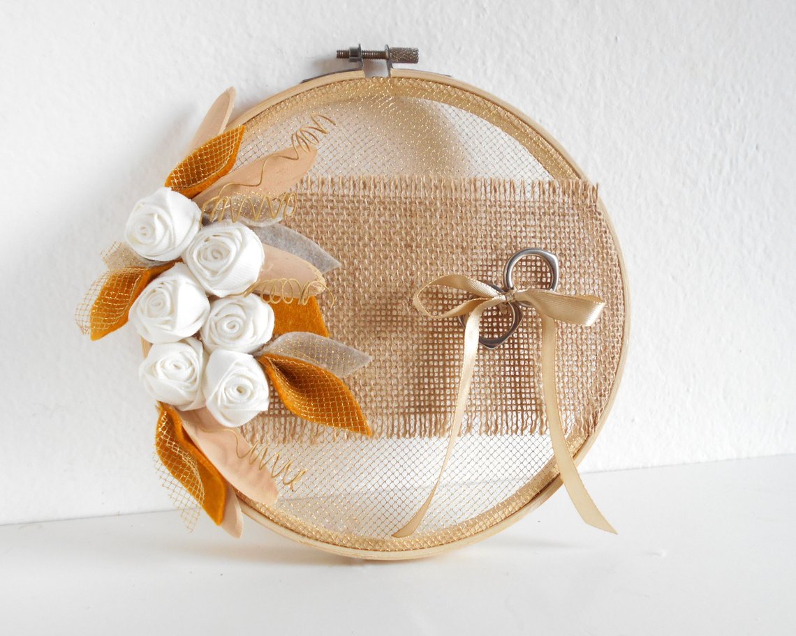 15 Unique and Personalised Wedding Ring Holders from Etsy ...